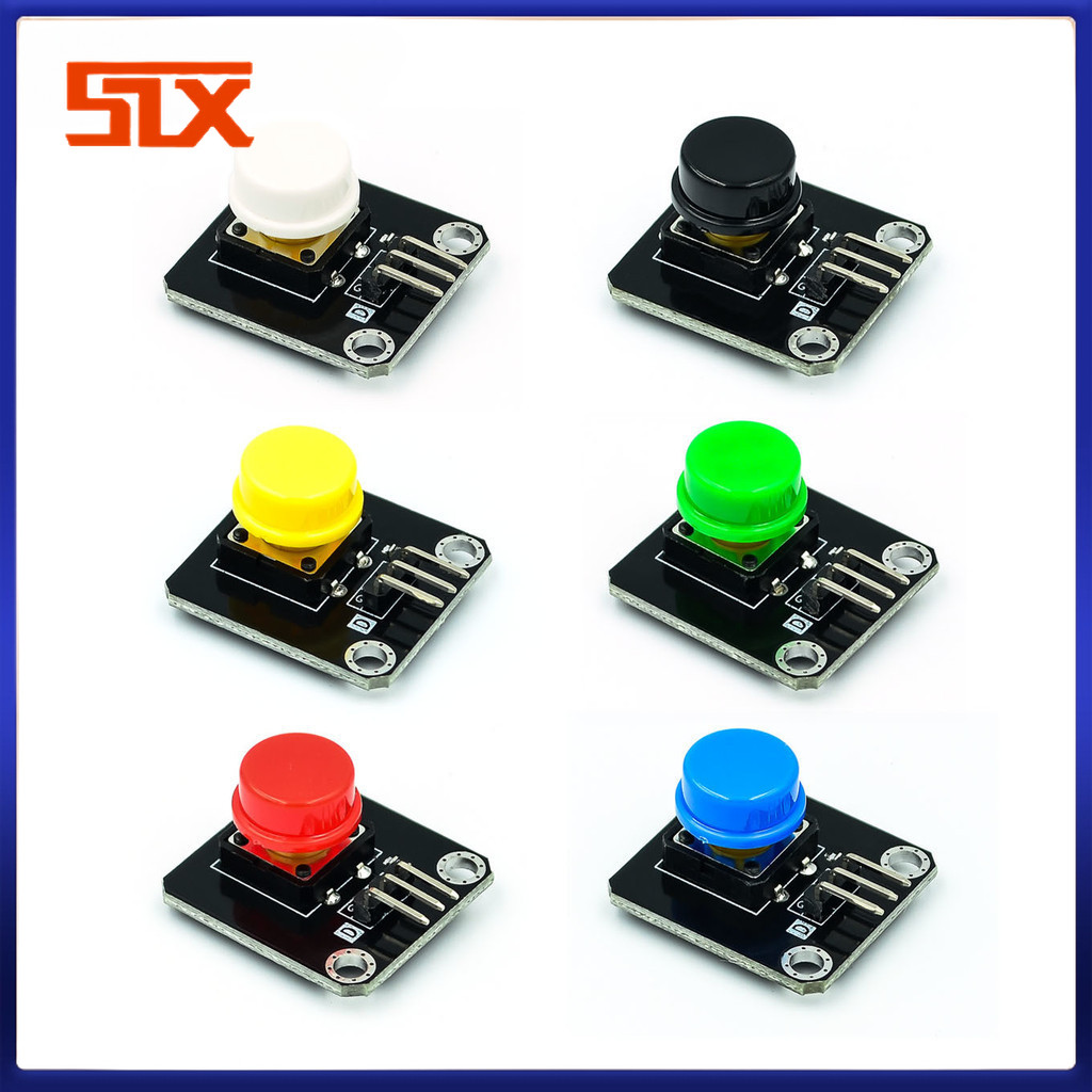 Electronic Building Blocks Button Module Tact Switch Large Button Micro Switch Button | Shopee ...