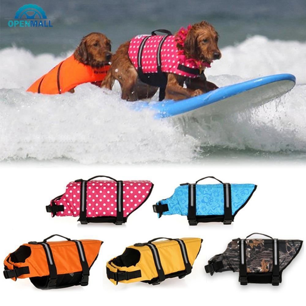 OPENMALL Dog Life Jacket Vests Outdoor Pet Dog Cloth Float Puppy Rescue ...