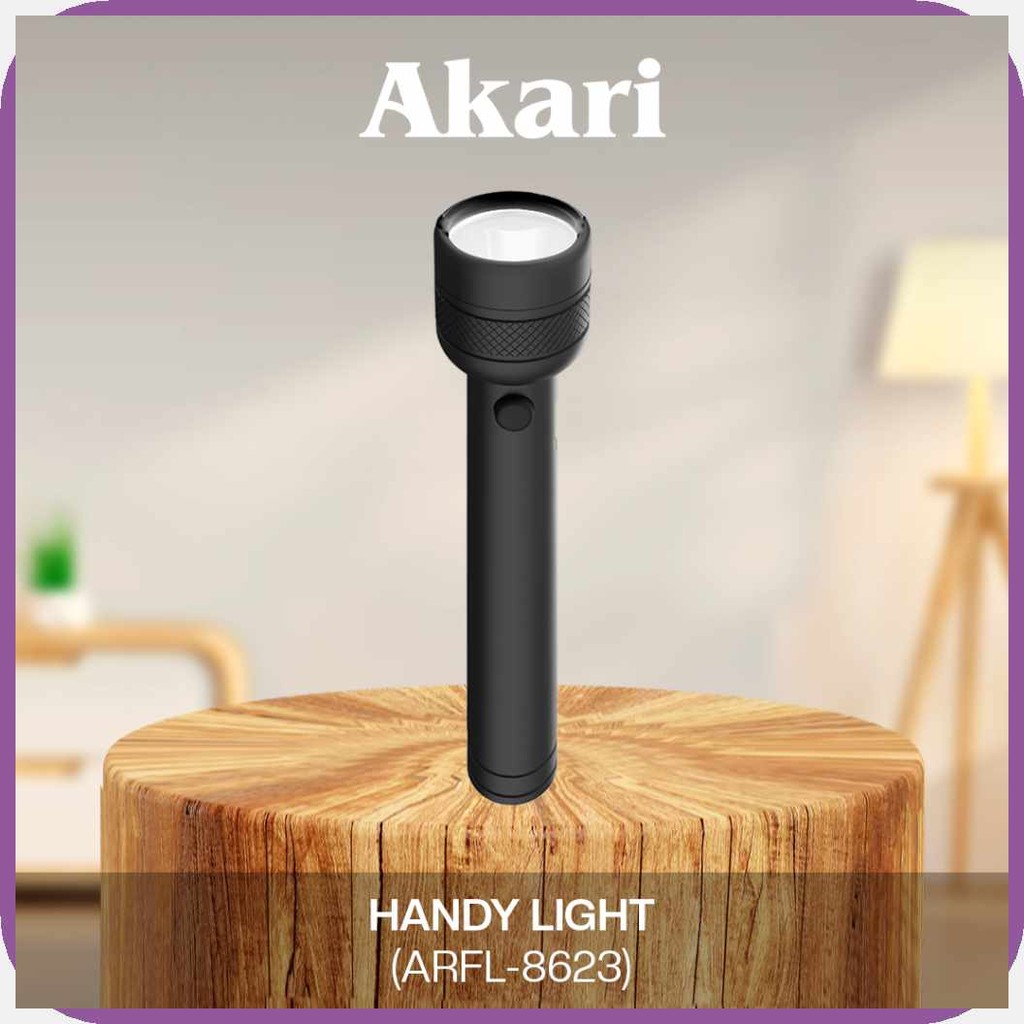 Akari)KN(RechargeableHr:Flashlight?sQ*(ARFL-8623) | Shopee Philippines