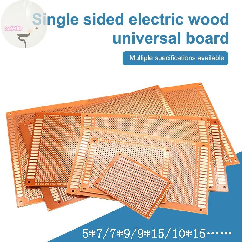 XOITR PCB Universal Board Single PCB Board Prototype Perforated Grid ...