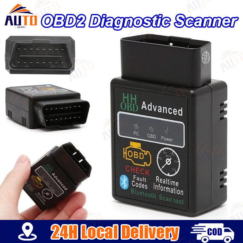 ELM327 V2.1 Bluetooth Car Diagnostic Scan Tool Advanced OBD2 Auto Fault ...