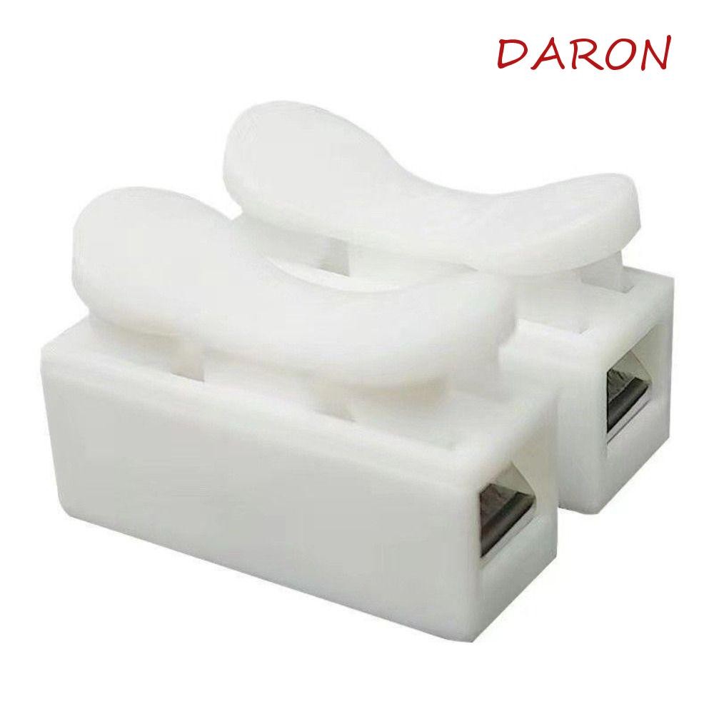 DARON 100pcs CH-2 Terminal, Crimp Type Clamp Firmly Wire Connectors ...