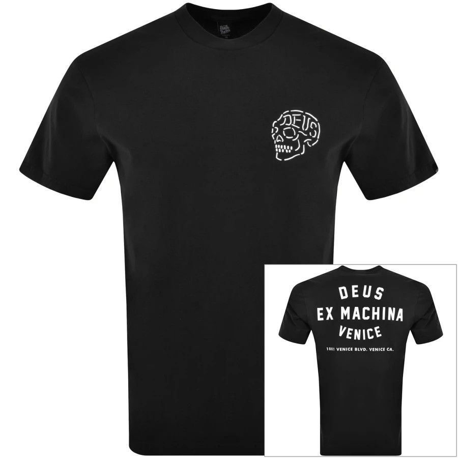 Deus Ex Machina Venice Skull Mens T Shirt Black | Shopee Philippines