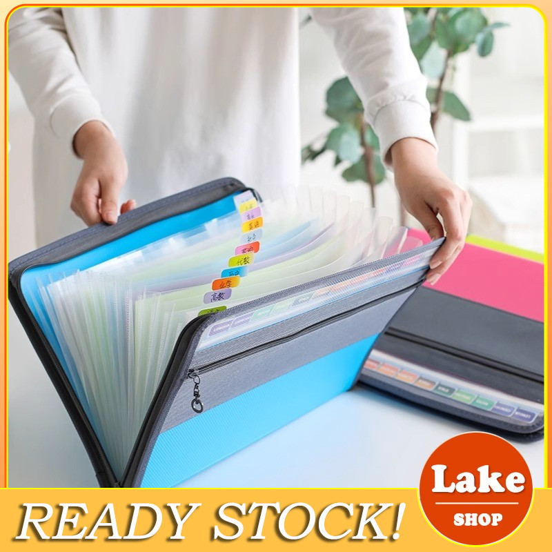 A4 Paper Large Expansion Folder With 13 Pockets Expansion File Manager ...