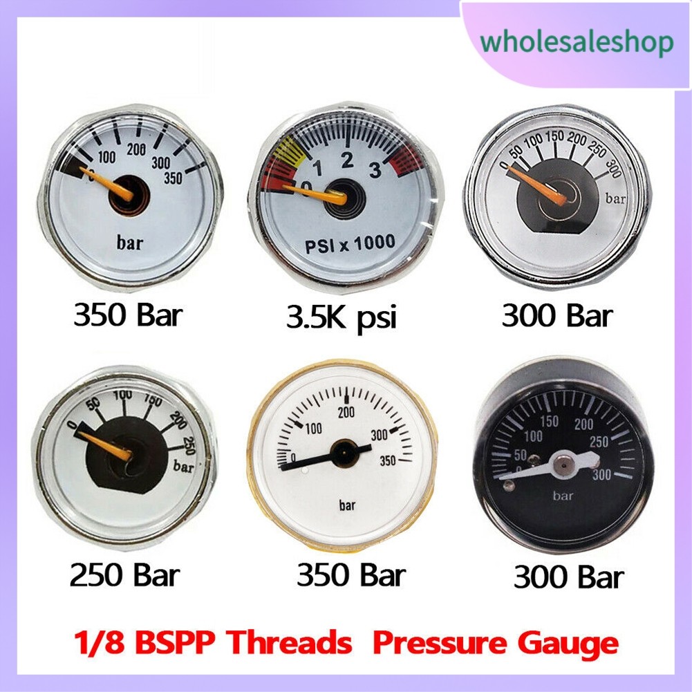[WOES] PCP Air Mini Micro Pressure Gauge Manometre Manometer 1/8BSP ...