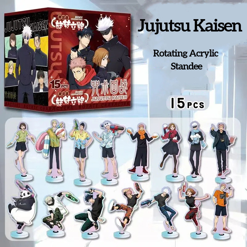 Jujutsu Kaisen Rotating Acrylic Standee Blind Box Set –JJK 15 Unique ...