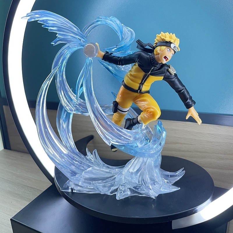 Naruto Figures Sasuke Rasengan Uzumaki Naruto Kakashi Scene Anime 2D ...