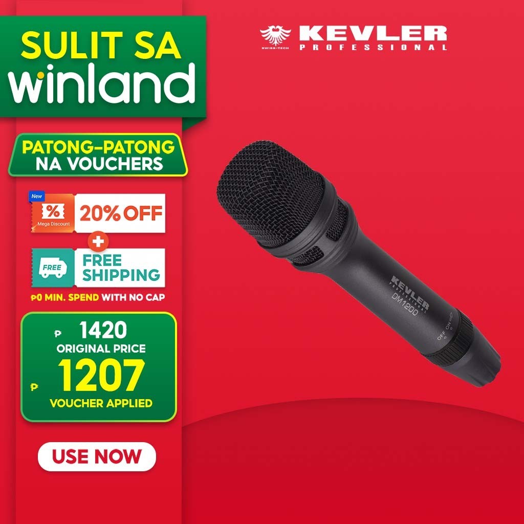 Kevler by Winland Professional Precision Crafted Super Cardioid Dynamic ...