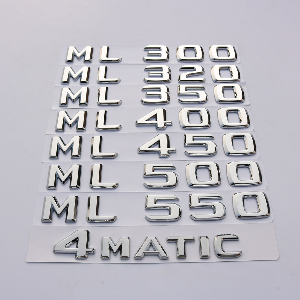Suitable for Mercedes-Benz ML-Class GL550 Modified ML350 Car Logo 400 ...