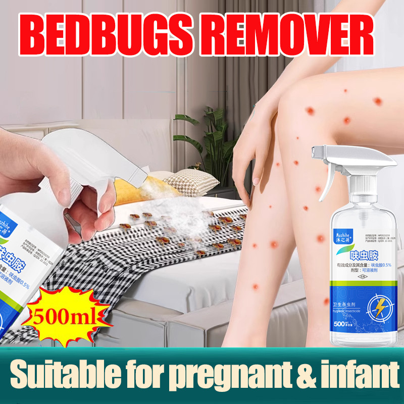 500ML Bed Bugs Spray Effective Killer Insecticide bed bugs remover odorless anti surot | Shopee ...