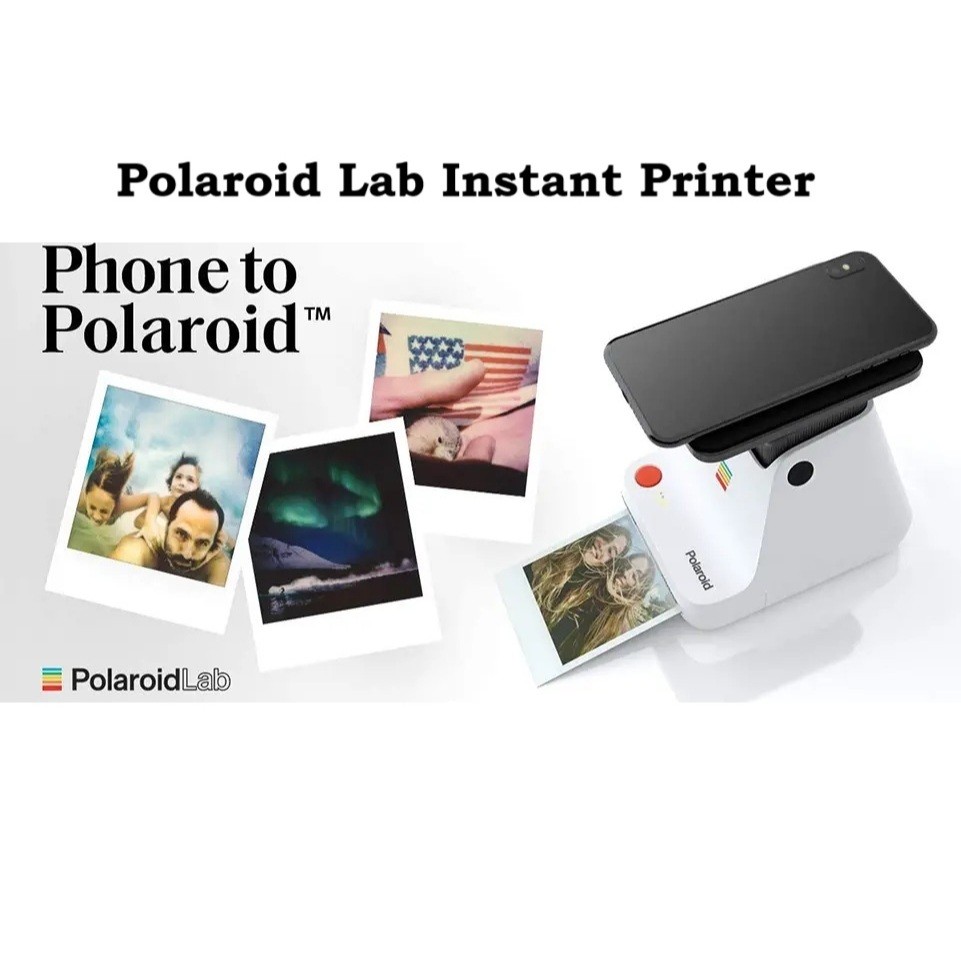 [Instant Photo Printer] Polaroid Lab i-Type Instant Printer 1 Year ...