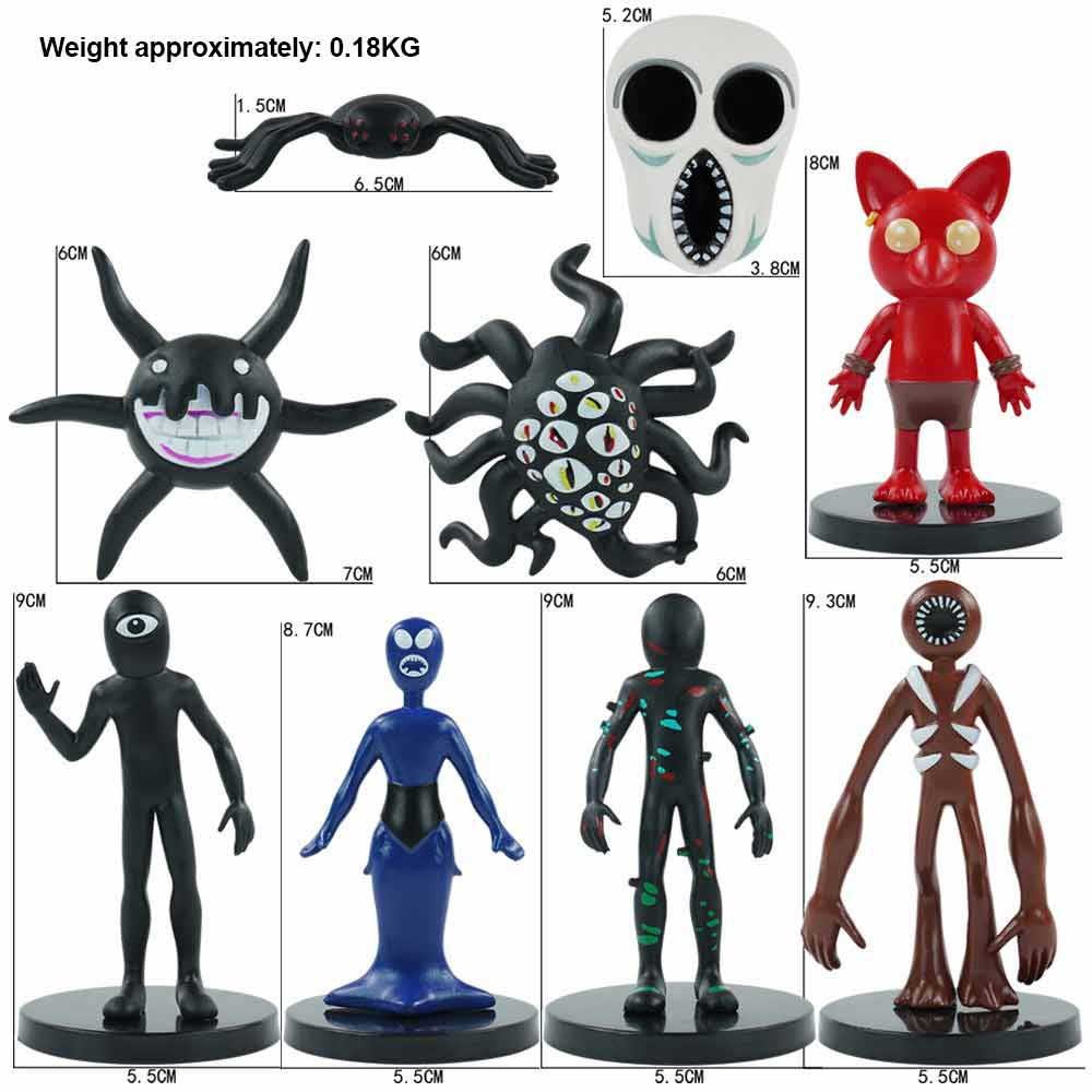 9Pcs/Set The New Alien Creatures Roblox Doors Figure Escape The Door ...