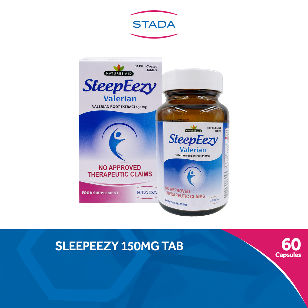 Sleepeezy 150mg Tab 60s - contains Valerian (EXP MAY 2025) | Shopee ...