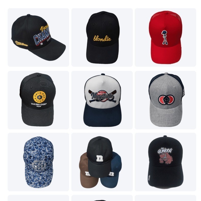 Baseball Cap Embroidered Printed Flower Dining Cap Men Women ...