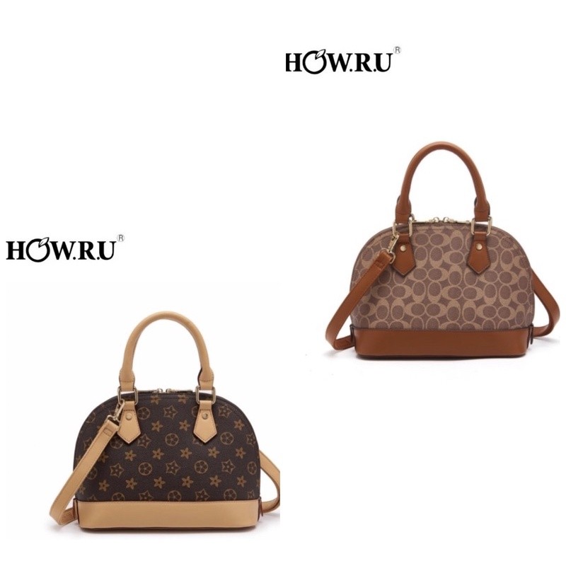 AUTHENTIC HOWRU ALMA BAG 2WAY 25CM | Shopee Philippines