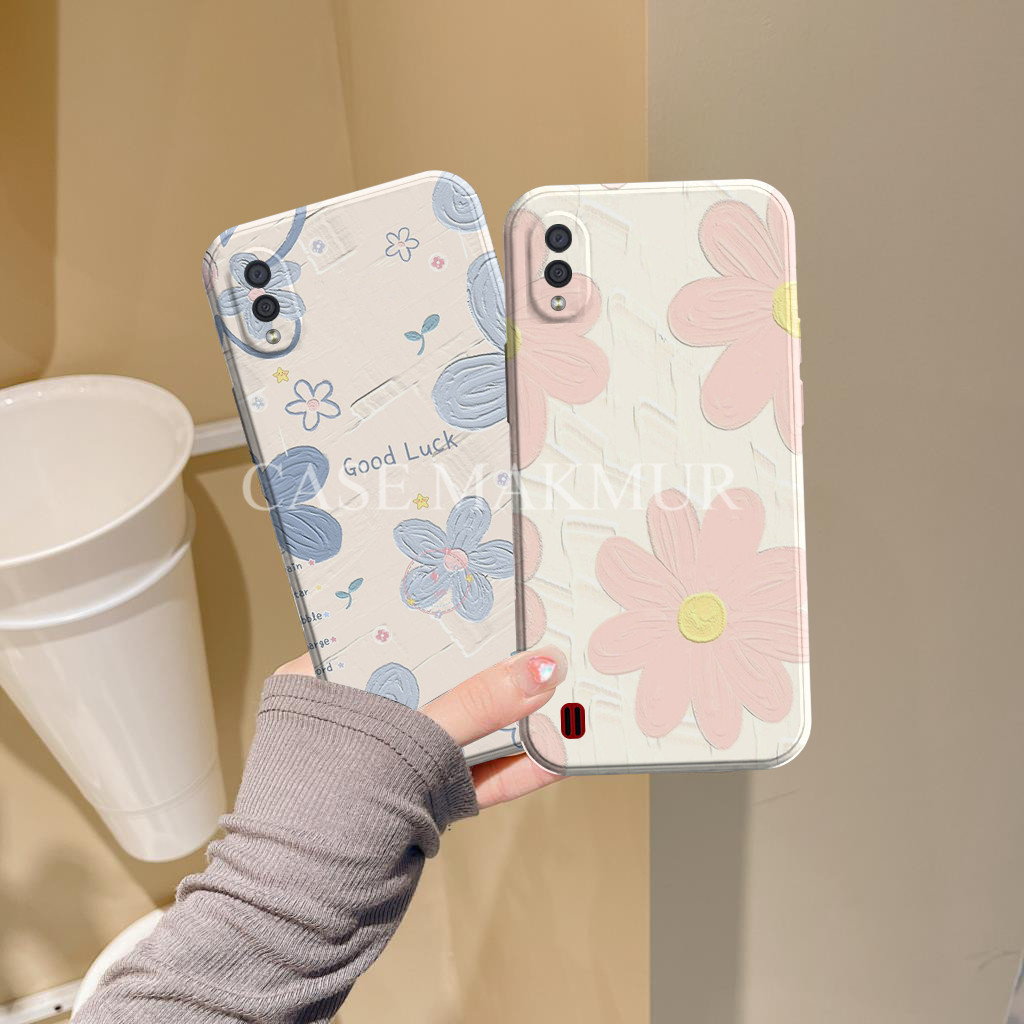 Silicone For Samsung A01 / A01 Core Motif Bun9a Bumper Casing Character ...