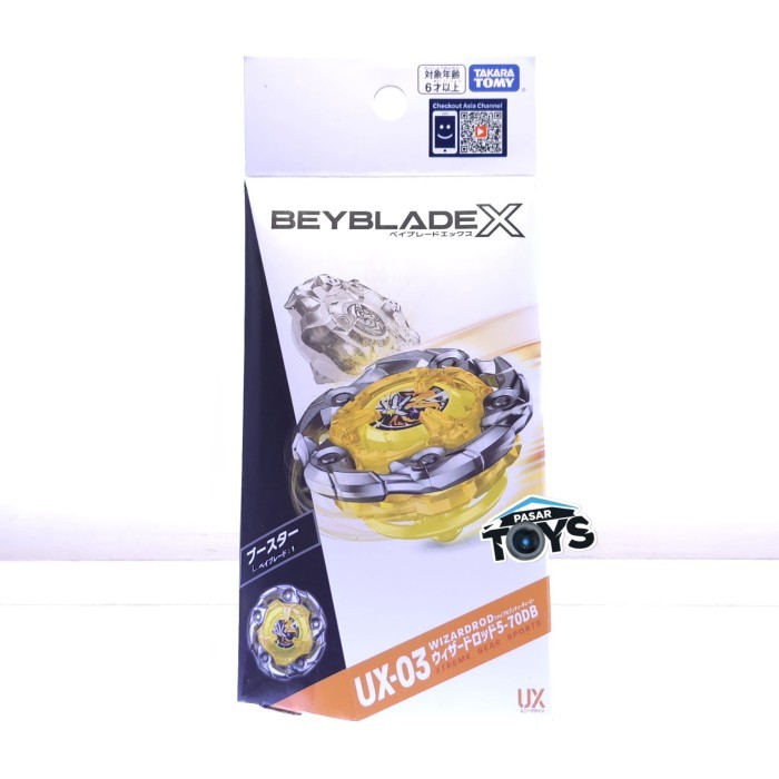 Beyblade X Booster Wizard Rod 5-70DB UX-03 Takara Tomy | Shopee Philippines