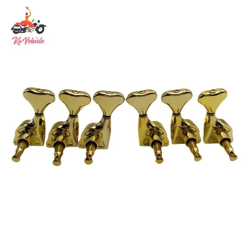 [Whstrong] 6 Pieces Guitar String Tuner Pegs Knobs Tuning with Screw ...
