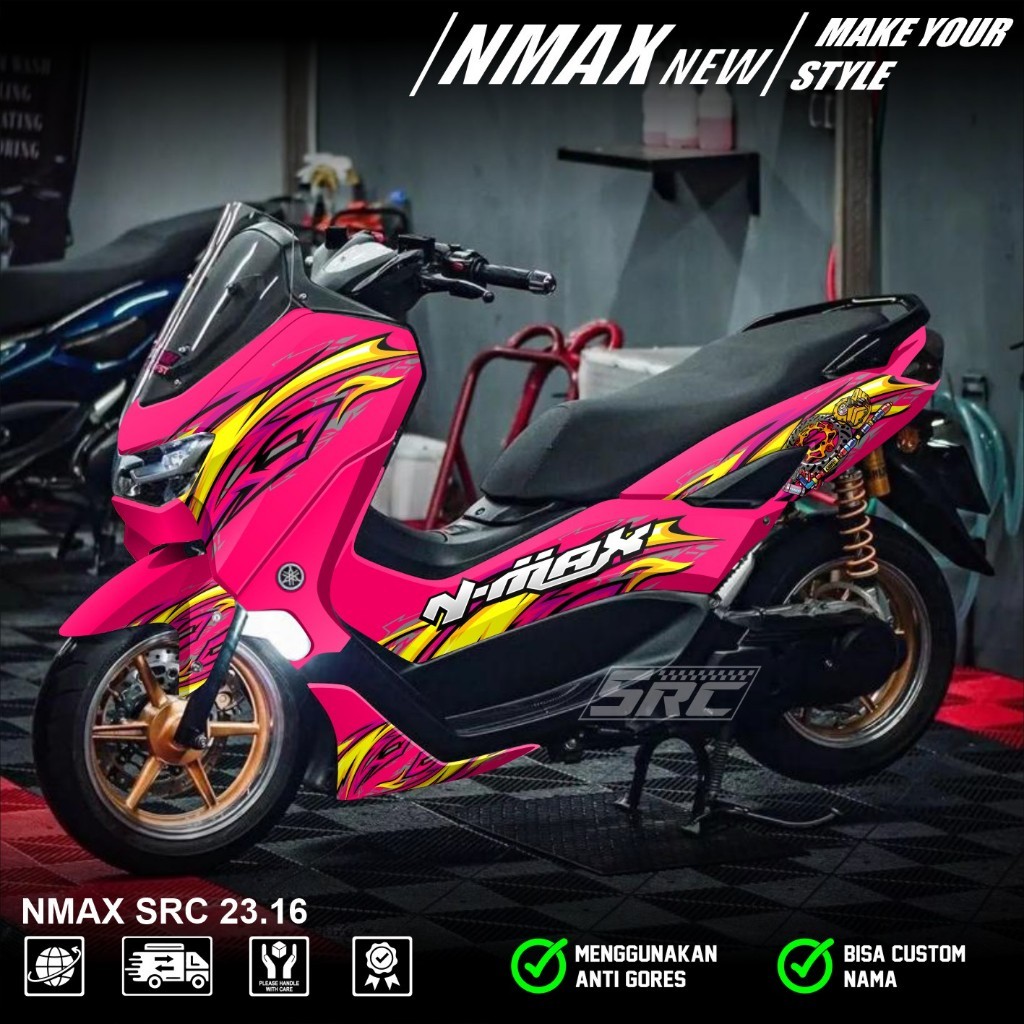 Full Body Sticker Yamaha Nmax New 2020 2021 2022 2023 2024 Nmax New ...