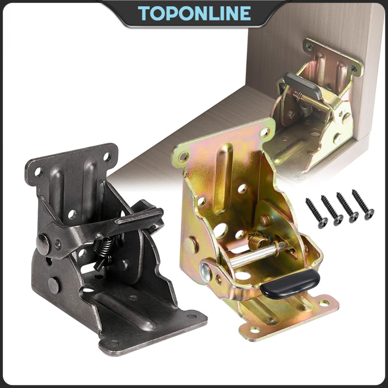 Self-Lock Folding Hinge 90 Degree Foldable Furniture Support Hinge ...