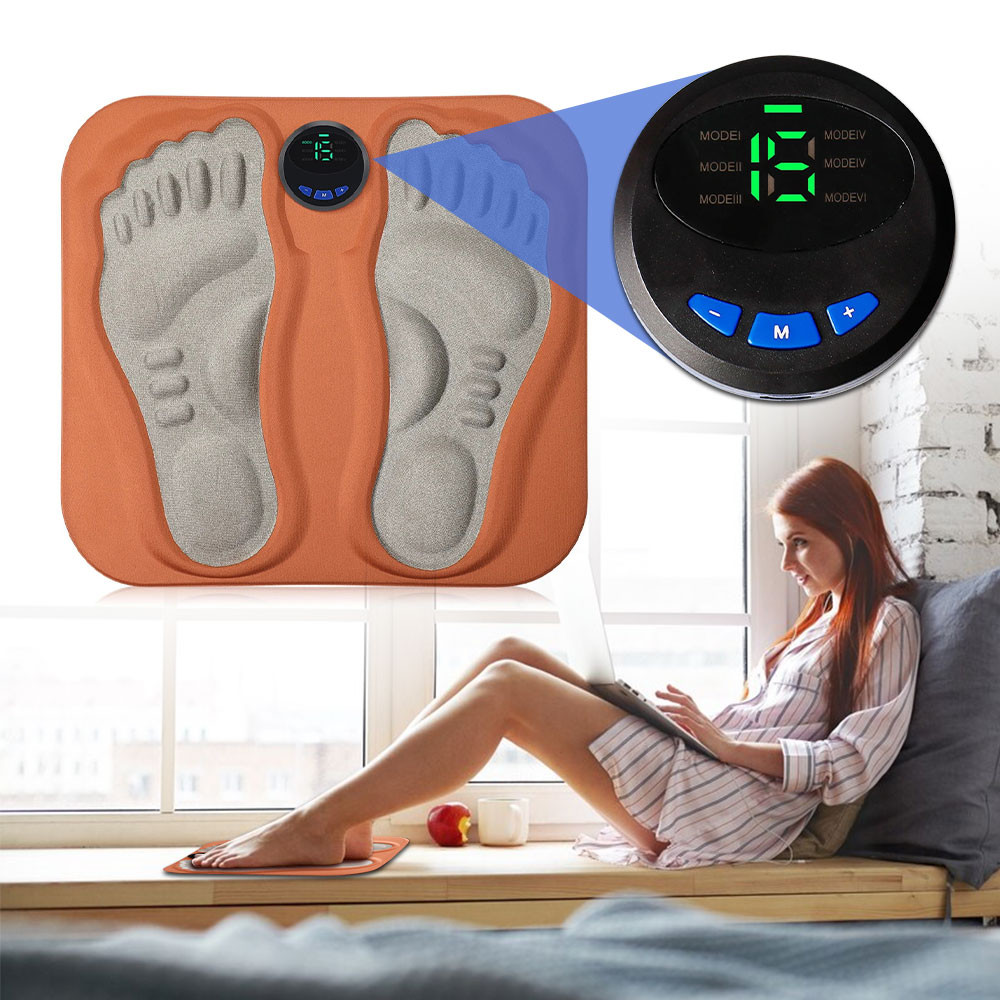 Smart 3D Foot Massage Pad Feet Massager Improve Blood Circulation Relax ...