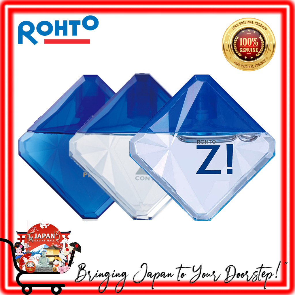 Rohto Z Series Eyedrops | Cooling Eye Drops | High-Performance Eye Care ...
