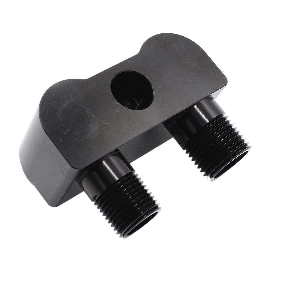 LSX LS1 Swap AC Compressor Adapter Fitting CNC Machined 6061-T6 Billet ...