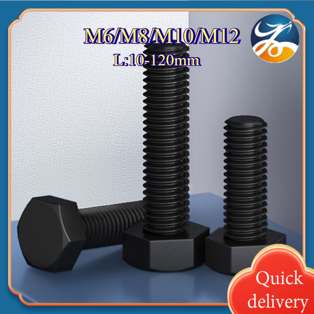 Plastic Screw M6/M8/M10/M12 Nylon External Hexagon Screw PA66 Screw ...