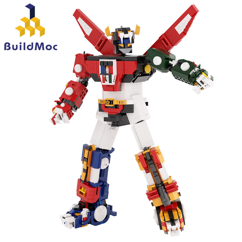 Voltron mech robot model Building Blocks Assembly educational Toys ...