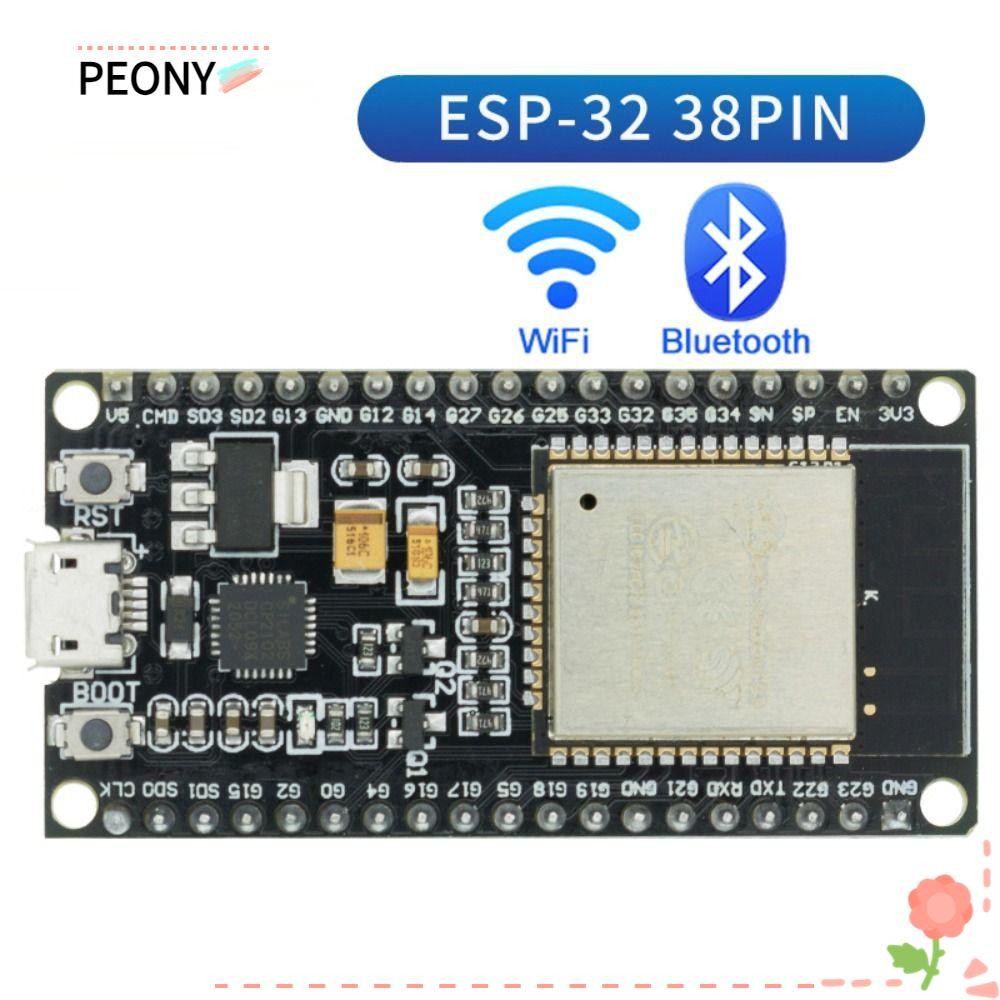 PEONY ESP32 ESP-32S Development Board, ESP-WROOM-32 Dual-Mode WiFi ...