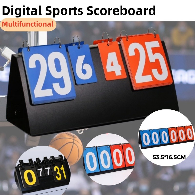 Salywee Digital Scoreboard Basketball Volleyball Table Tennis ...