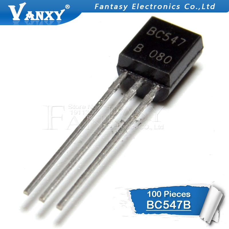 100PCS BC547B BC548 BC546TO-92 BC547 TO92 547B new triode transistor ...