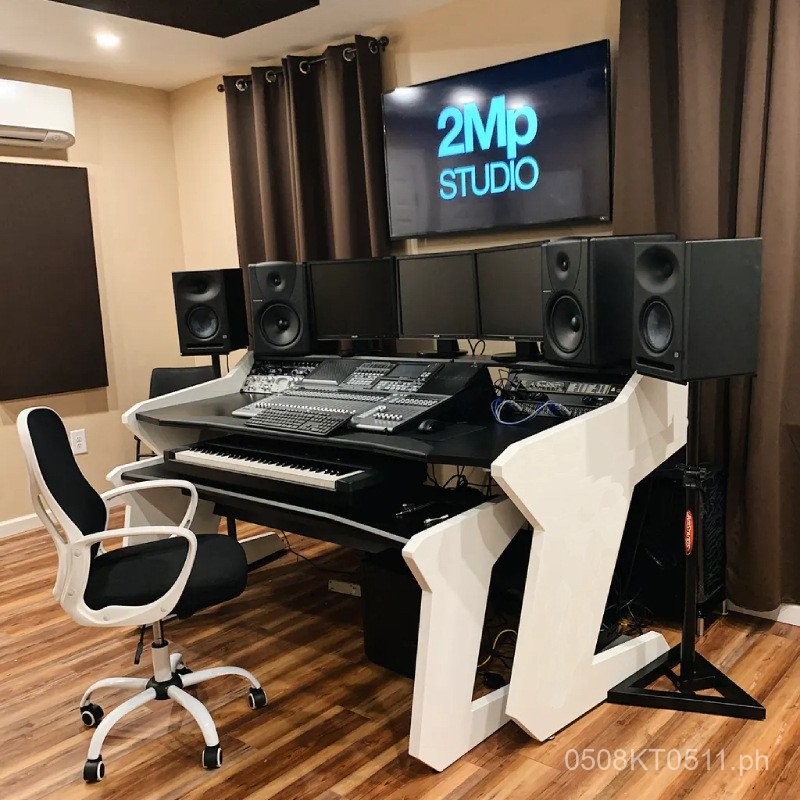 Audio Computer Desk Music Composition Workstation Recording Studio Live ...