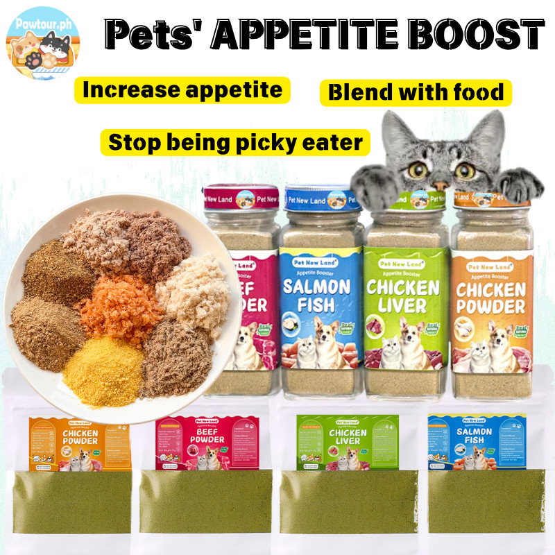 Pet Appetite Booster Chicken Liver Powder Beef Liver Power for Cat Dog ...