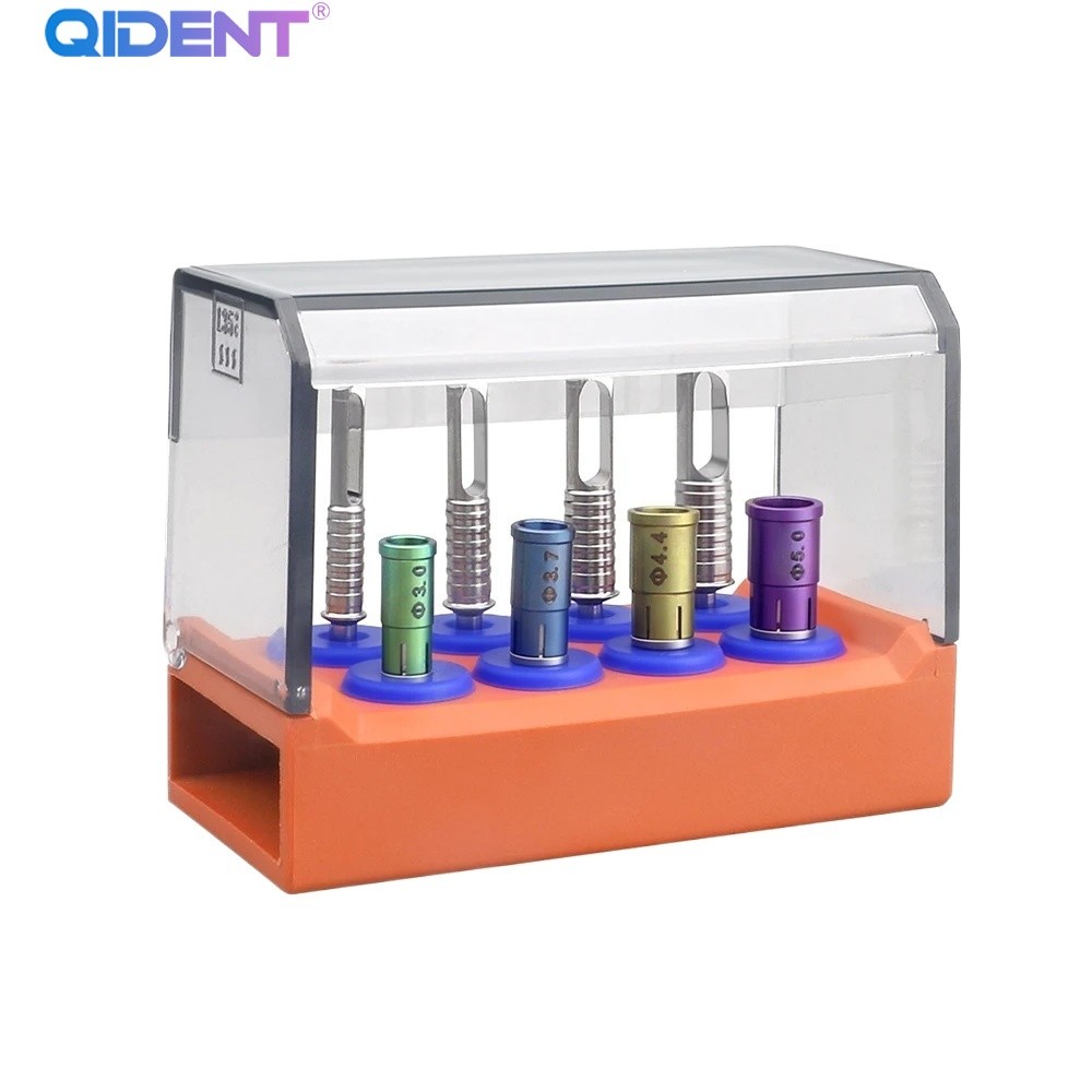 Dental Bone Bur Collector kit Drill Set Surgical Implant Burs Trephine ...