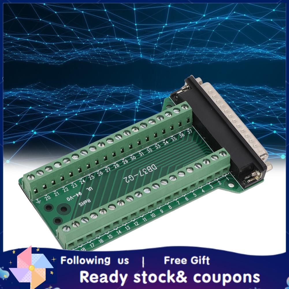 Xiyijia DB37 Breakout Adapter Terminal Board PCB Anti Oxidation ...