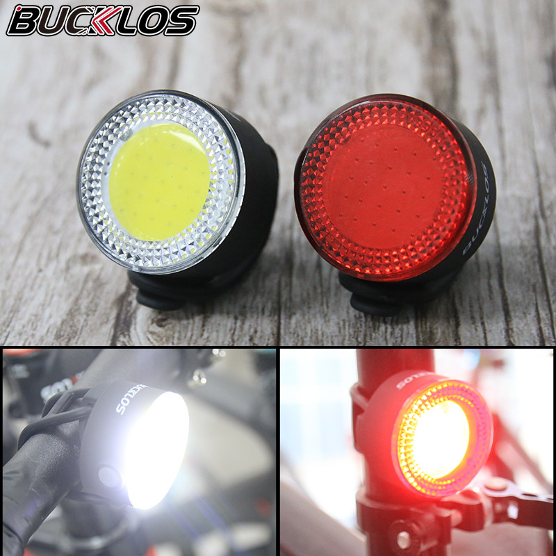 BUCKLOS COB Bike Tail Light for Mtb Road Bike Waterproof Rechargeable ...