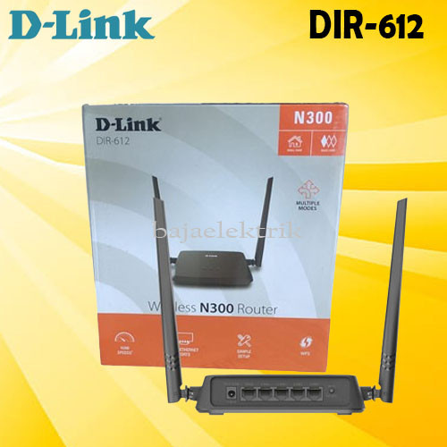 DLINK DIR-612 N300 WIRELESS ROUTER | Shopee Philippines