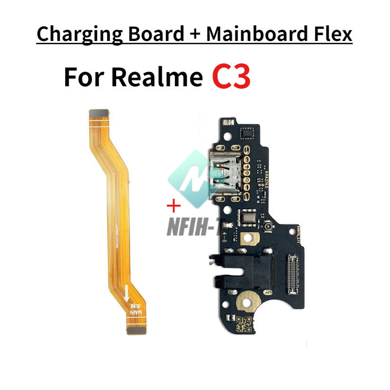 For OPPO Realme C3 C3i USB Charging Port Dock Board Charger Connector ...