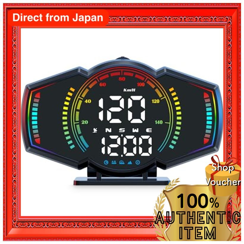 G18 GPS Speedometer, Flat View Car Display, Digital Gauge with ...