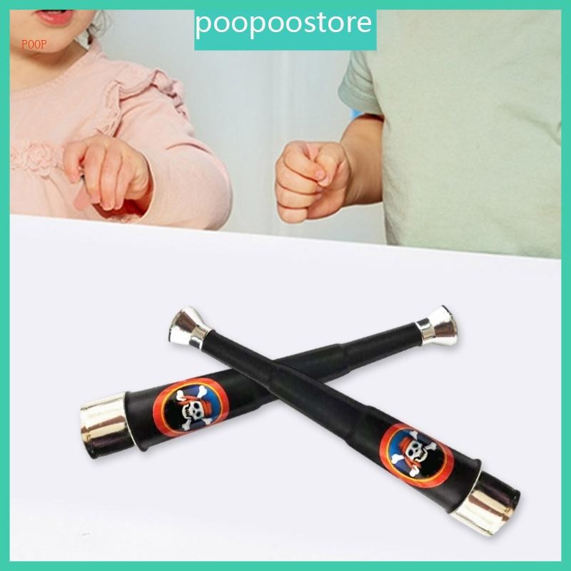 POOP Bulk 10 Pieces Kids Pirate Party Mini Telescopes for Pretend Play ...
