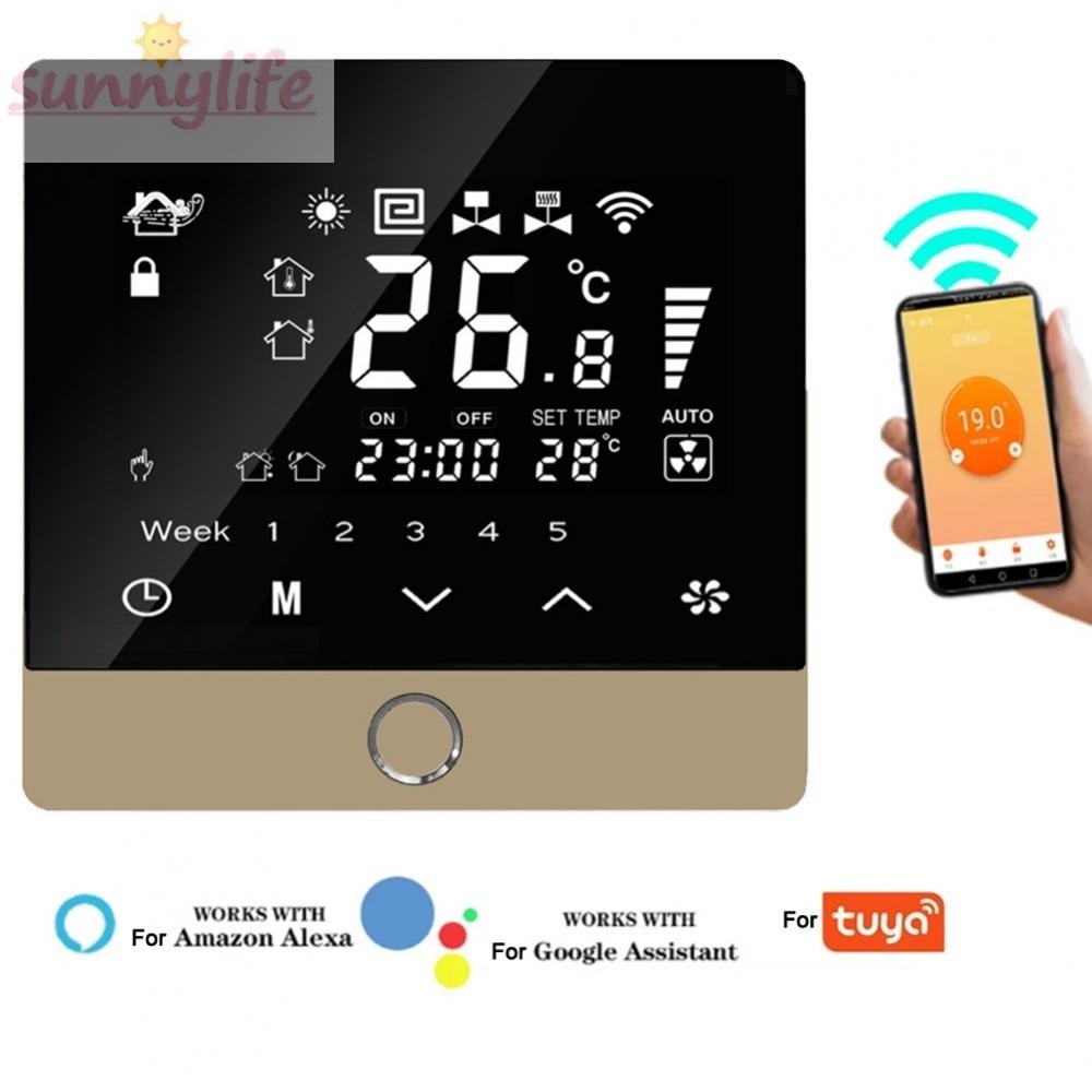 WiFi Smart Thermostat with Intuitive Touch Display for Easy Temperature ...