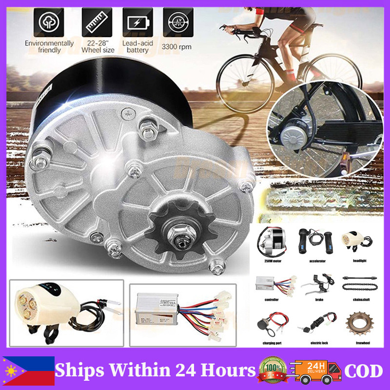24V 250W Bicycle Modification Conversion Scooter Motor Controller Kit ...
