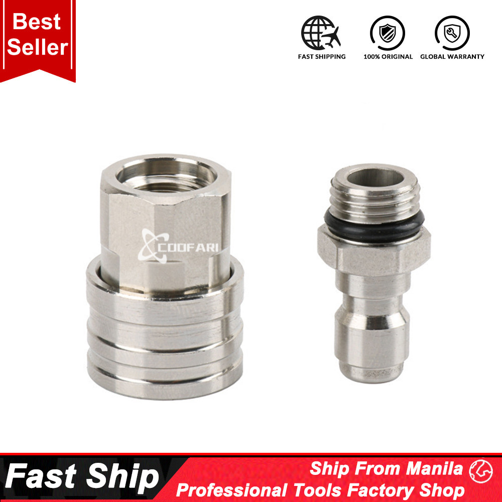 1/4 Inch Quick Connect High Pressure Washer Connector with M14 G1/4 ...