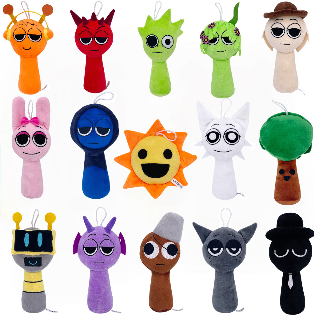 Sprunki Plush Toys Sprunki Incredibox Plush Doll Sprunki Game Pillow ...