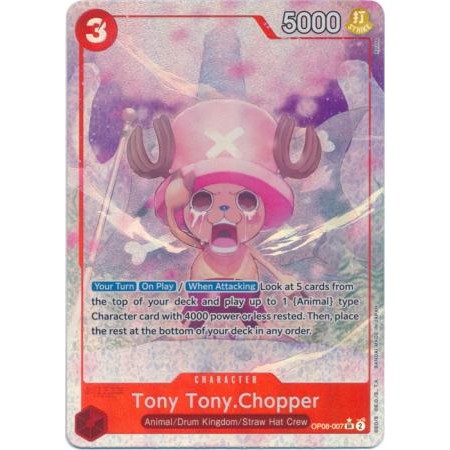 One Piece Card Game - Two Legends (OP-08) - Tony Tony.Chopper (Parallel ...
