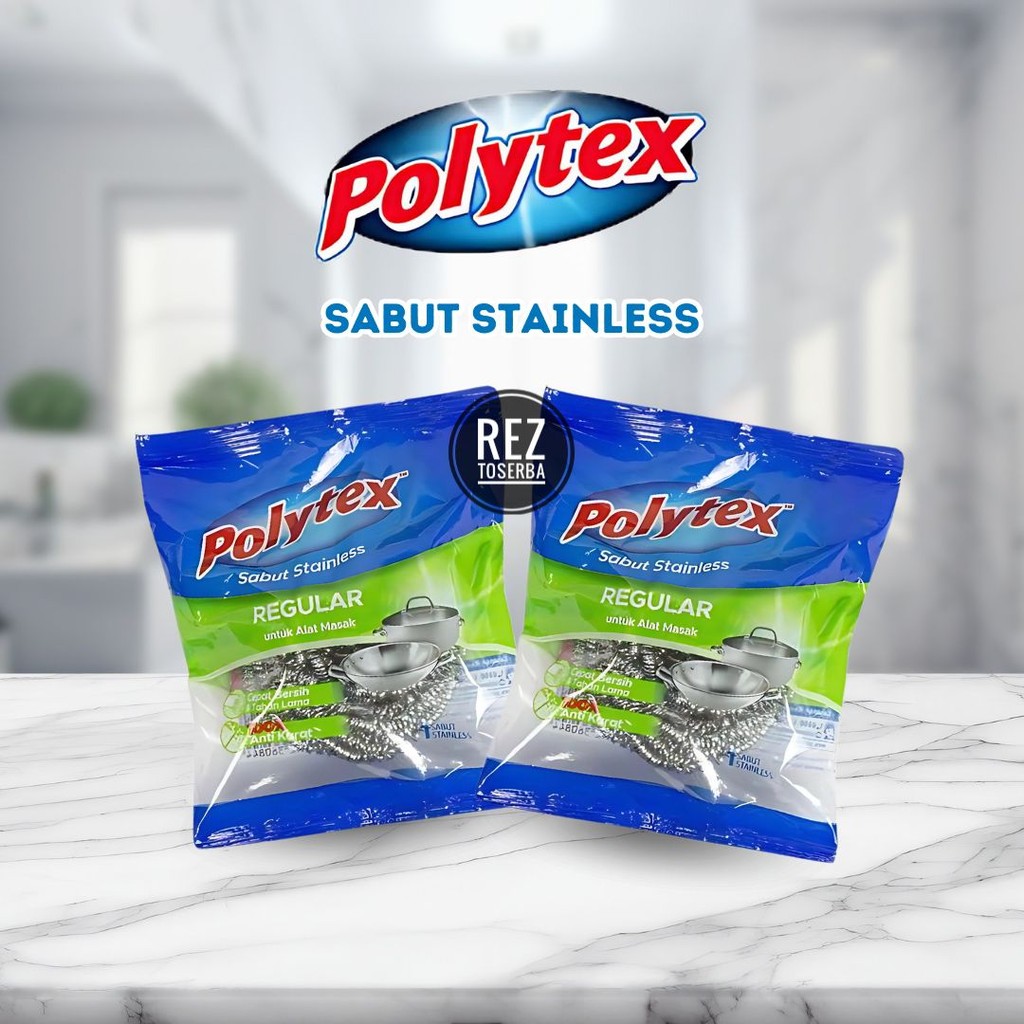 Polytex Regular Stainless Coir / Dish Washing Coir / Stainless Steel ...