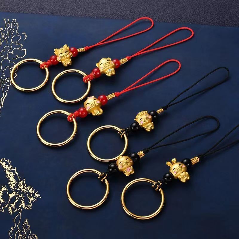 Zodiac Mobile Phone Chain Metal Ring Mobile Phone Pendant New Style ...