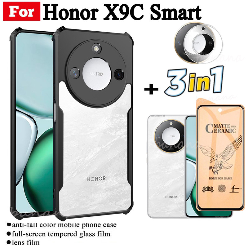 3 in 1 Honor X9C Smart Shockproof Phone Case for Honor 400 Lite 200 ...