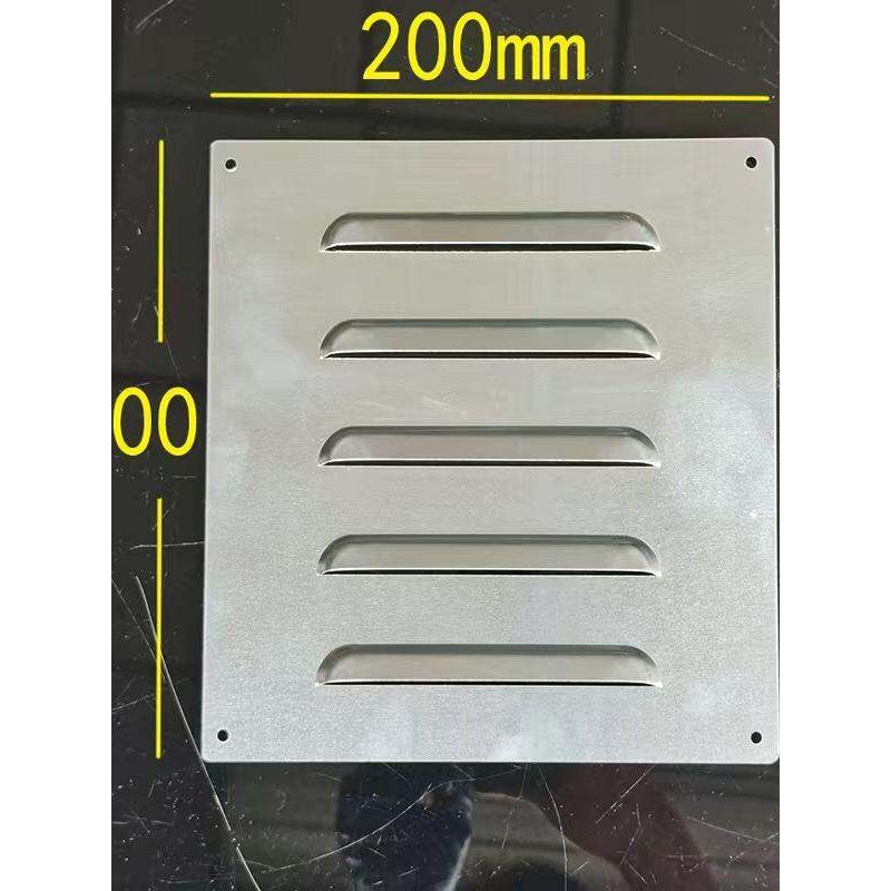 Ventilated Window Slats Metal Galvanized Iron Sheet Wooden Box Wood ...
